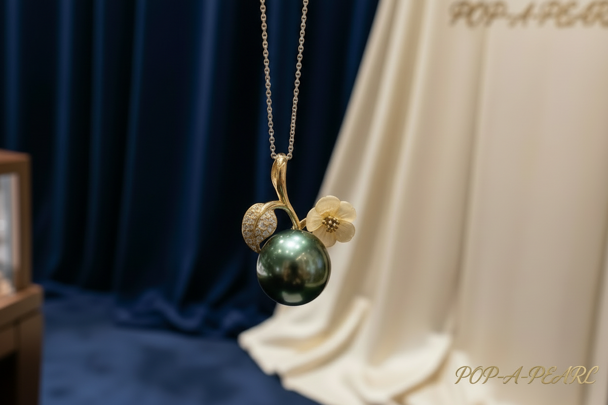 Pre mounted Edison Flower SS – POP-A-PEARL