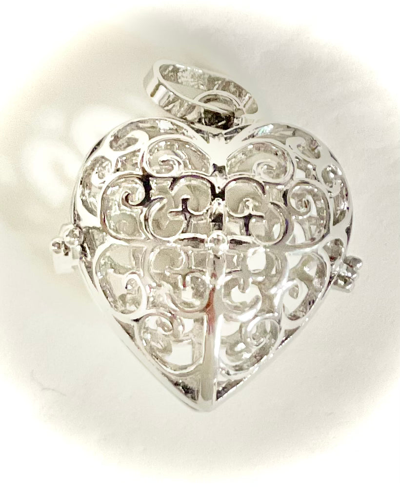 Edison Heart Swirl sp cage – POP-A-PEARL LIVE PEARL Parties LLC